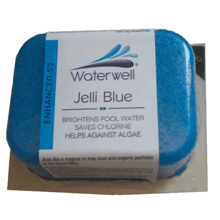 Jelli Blue Gel Block (Water Enhancer) – The Swimming Pool Shop (Pty) Ltd
